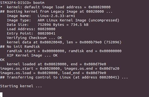 Uclinux Console Problem On Stm32f4 Stmicroelectronics Community