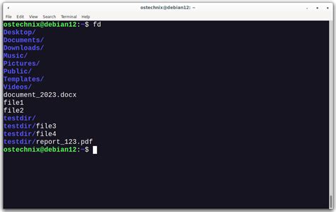 Fd A User Friendly Alternative To The Find Command OSTechNix