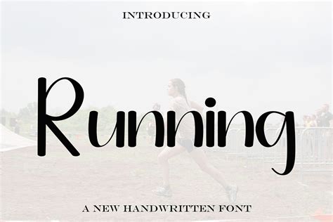 Running Font Lilylumos Medium