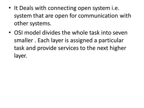 SOLUTION Osi Model Studypool