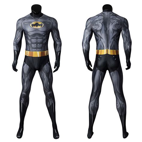 Batman The Animated Series Season 1 Cosplay Costume Batman Bodysuit Ca