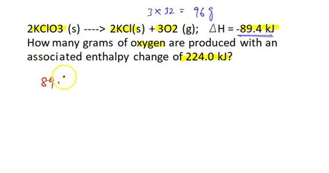 Solved Small Quantities Of Oxygen Can Be Produced By Heating Kclo3
