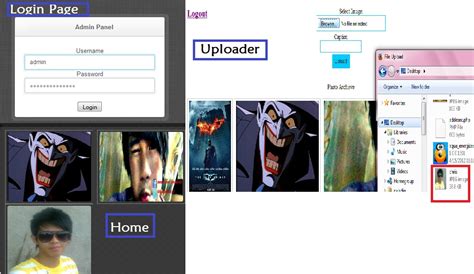 Photo Gallery Edited With Login And Upload Sourcecodester