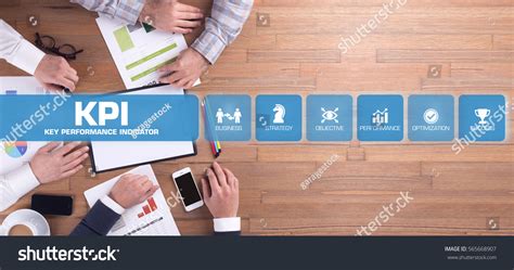 Kpi Key Performance Indicator Concept Icon Stock Photo Shutterstock