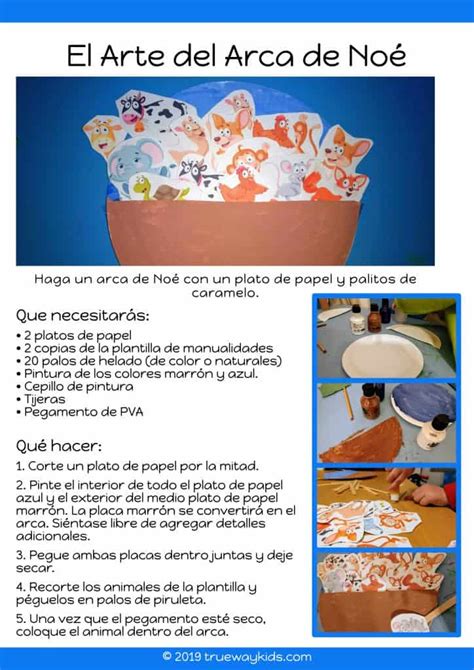 Arca de Noé Lección de la Biblia para niños Trueway Kids