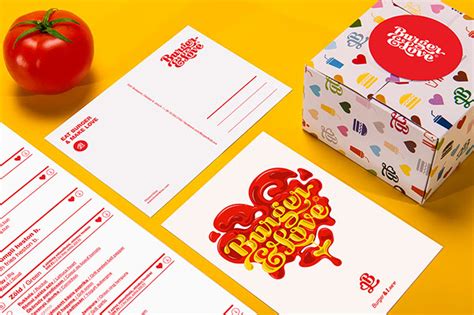 Burger Love On Behance