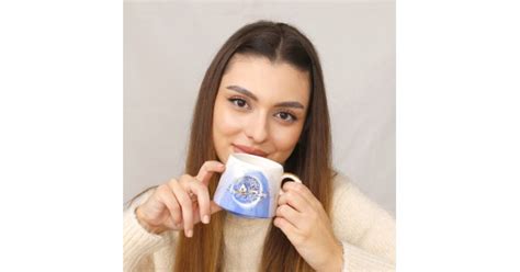 Pastel Cana Cu Casuta Alb Albastru