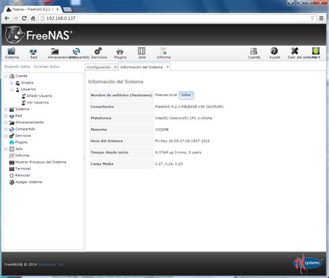 Instalación De Freenas Para El Montaje De Un Servidor Nas Network Attached Storage Antonio