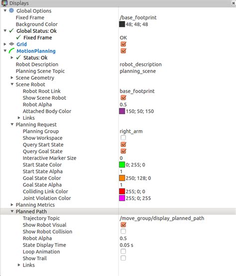 Moveit Rviz Plugin Tutorial Moveit Tutorials Indigo Documentation