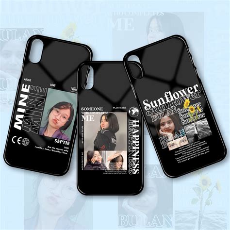 Jual CASE CUSTOM BISA REQUEST PAKAI GAMBAR SENDIRI AESTHETIC STREETWEAR HARDCASE CASE KACA GLASS