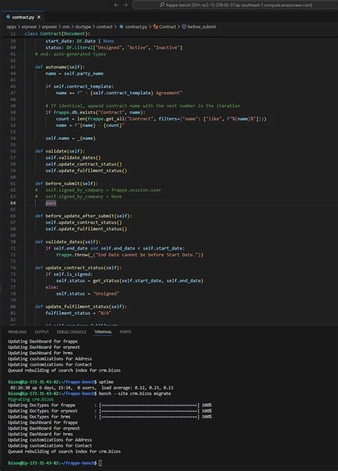 Modified Code Not Applied Erpnext Frappe Forum