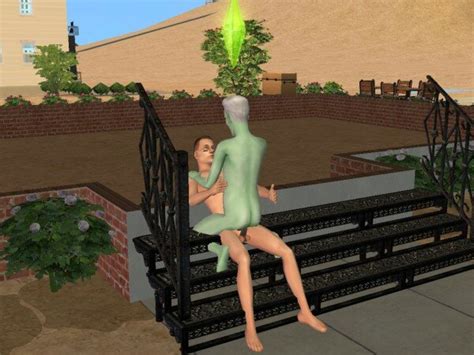The Sims 2 General Buzz X Pollination Technician 9 Alien Gay Hunk Old