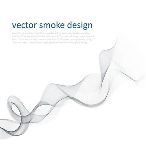 Abstract White Background With Lines Curve Vector Image