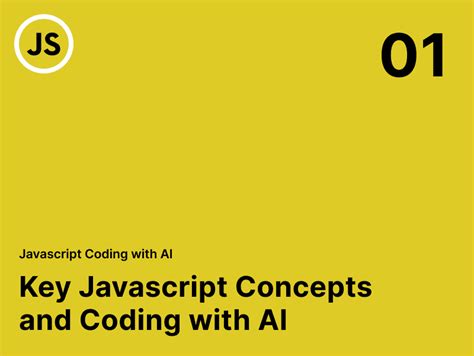 Master Javascript Concepts And Ai Coding Basics Topic