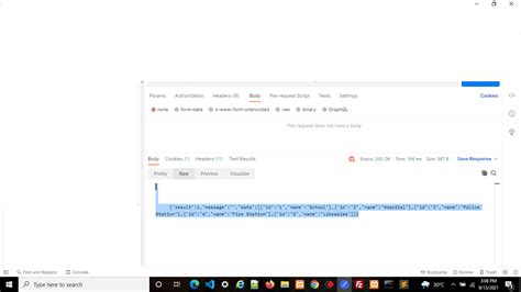 Rest Space Or New Line Is Showing In Restapi Response In Php