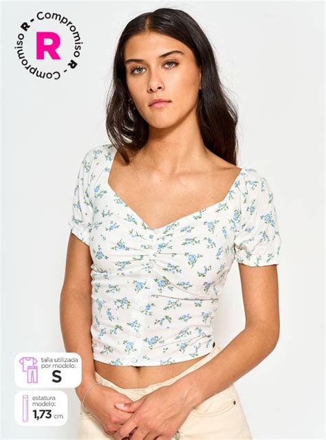 Ripley Blusa Index Manga Globo