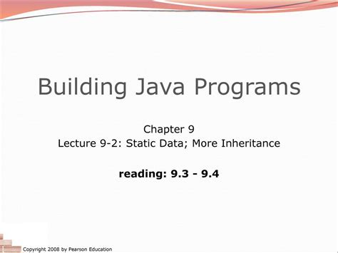 Building Java Programs Ppt Download