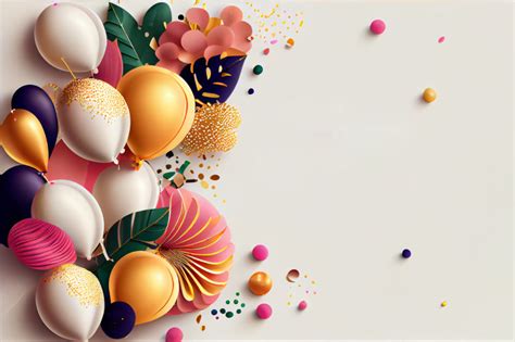 Free Balloons Background
