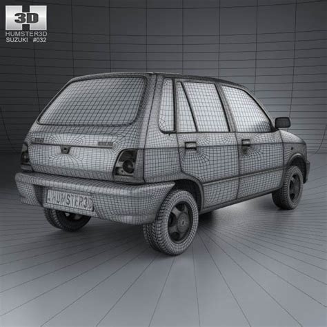 Suzuki Maruti 800 1986 Car 3d Models Store