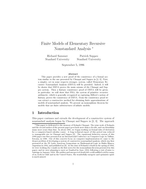 pdf finite models of elementary recursive nonstandard analysis