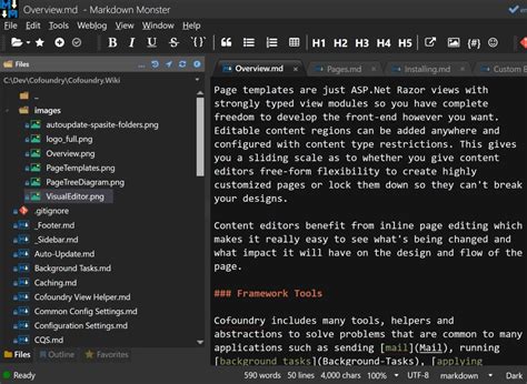 Documenting An Open Source Project With Markdown Monster Joel Mitchell