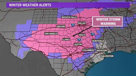 Winter Storm 2025 Warning Texas Ava Sashenka