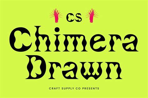 Cs Chimera Drawn Font Craftsupplyco Fontspace Cs Chimera Drawn Font Craftsupplyco Fontspace
