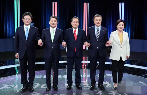 韓國舉行大選第三場電視辯論 聚焦“外交與國防安全”及“權力機構改革”【組圖】 韓國頻道 人民網