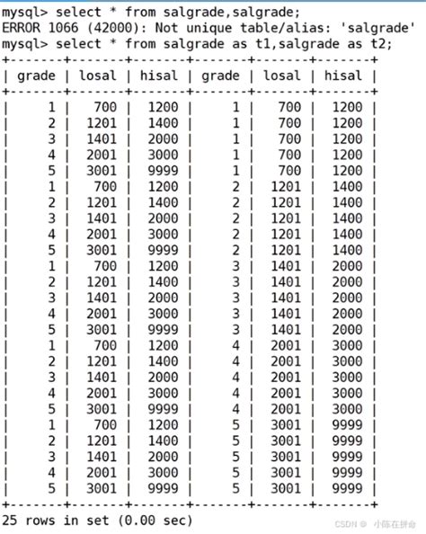 mysql：内置函数 复合查询 表的内连和外连 csdn博客