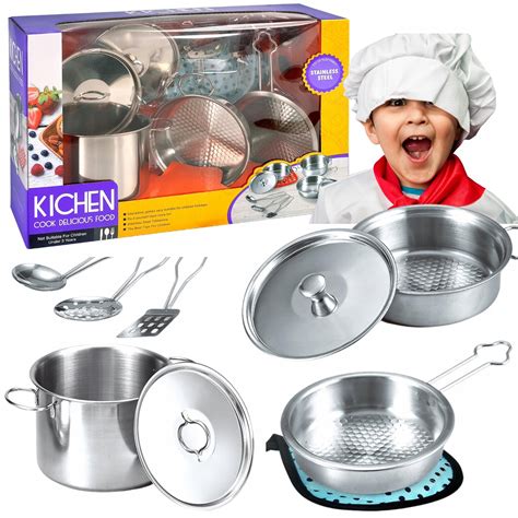 ZESTAW KUCHENNY METALOWY GARNEK PATELNIA NACZYNIA 14023358528 Allegro Pl