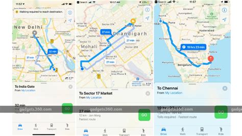 Apple Maps Turn By Turn Navigation Feature Comes To India Technology News