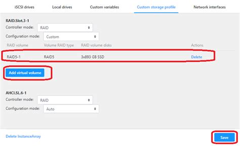 Enabling End Users To Create Custom Raid Configurations Metalsoft 6 X