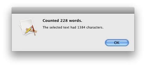 Word Count Service For OS X PhilipMat