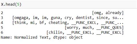 Python Train Model Fails Because List Object Has No Attribute