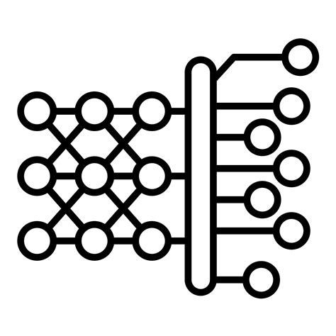 deep learning line icon 14768502 vector art at vecteezy