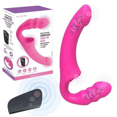 Remote Control Lesbian Harness Strap On Vibrator Ecstasy Dream