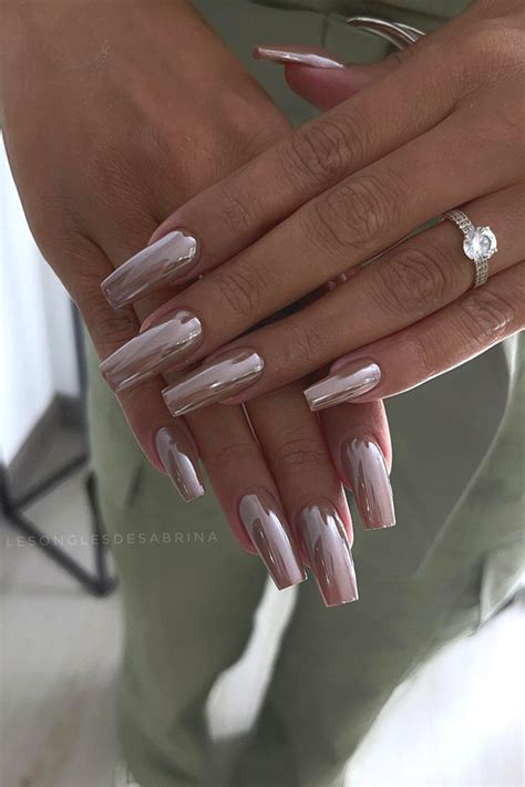 Glass Acrylic Nails