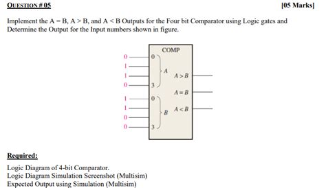 Solved Question 05 05 Marks Implement The A B A B