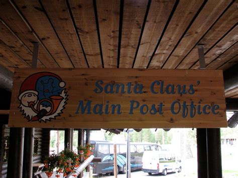 Santa Clauss Main Post Office In Rovaniemi