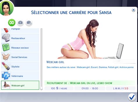 New Erotic Careers Wickedwhims Loverslab