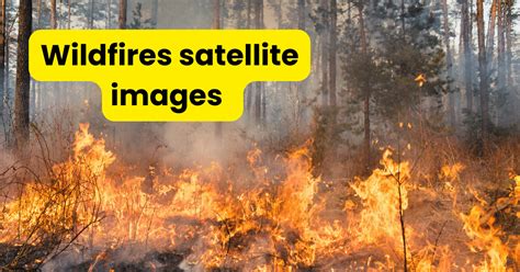 Wildfire Satellite Imagery Real Time Fire Monitoring