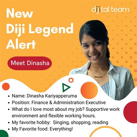 dinasha kariyapperuma on linkedin dijilegend