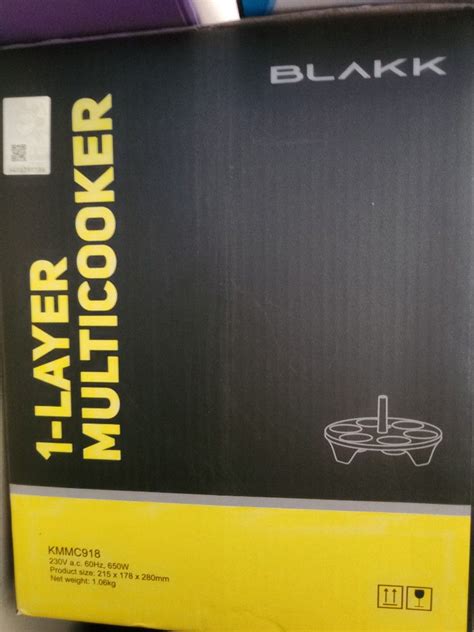 Blakk Multicooker White Color Furniture And Home Living Kitchenware
