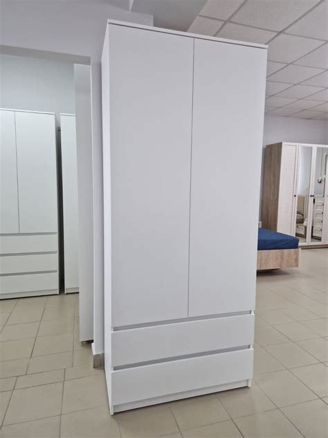 Шкаф «Бьянко 2 ств с 2 ящ 900 Онтарио Продажа мебели в Пскове