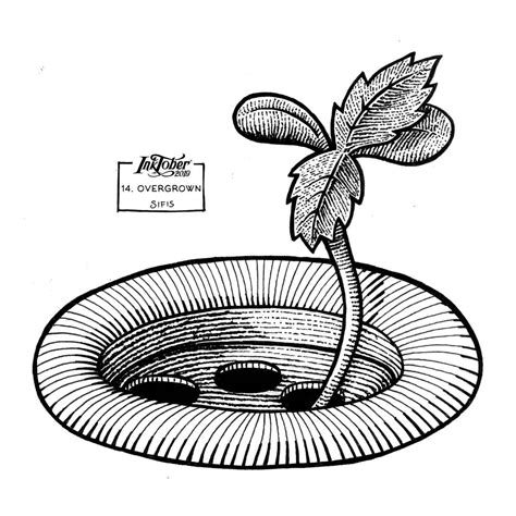 Overgrown Marker Sketch Sifisgr