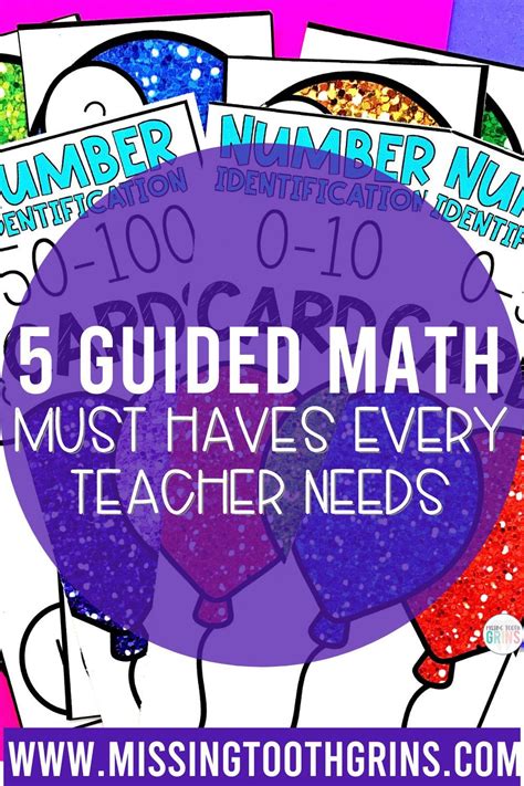 5 Guided Math Must Haves That Every Teacher Needs Artofit