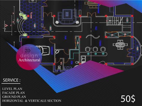 Autocad Floor Plan And Full Set Architectural Blueprint Drawing Upwork
