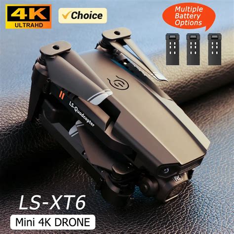 Mini Drone RC XT6 With 4K HD Camera Foldable Quadcopter WiFi Fpv