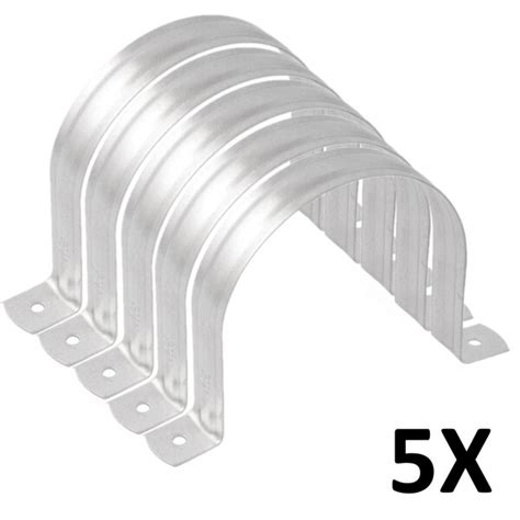 Kit 5 Abraçadeiras De Metal Canos E Tubulações Tipo U 4 Leroy Merlin