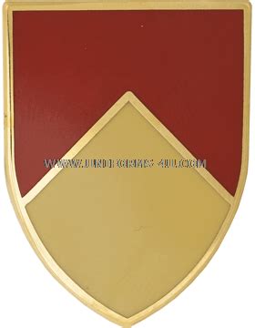 U S ARMY TH FIELD ARTILLERY REGIMENT UNIT CREST DUI